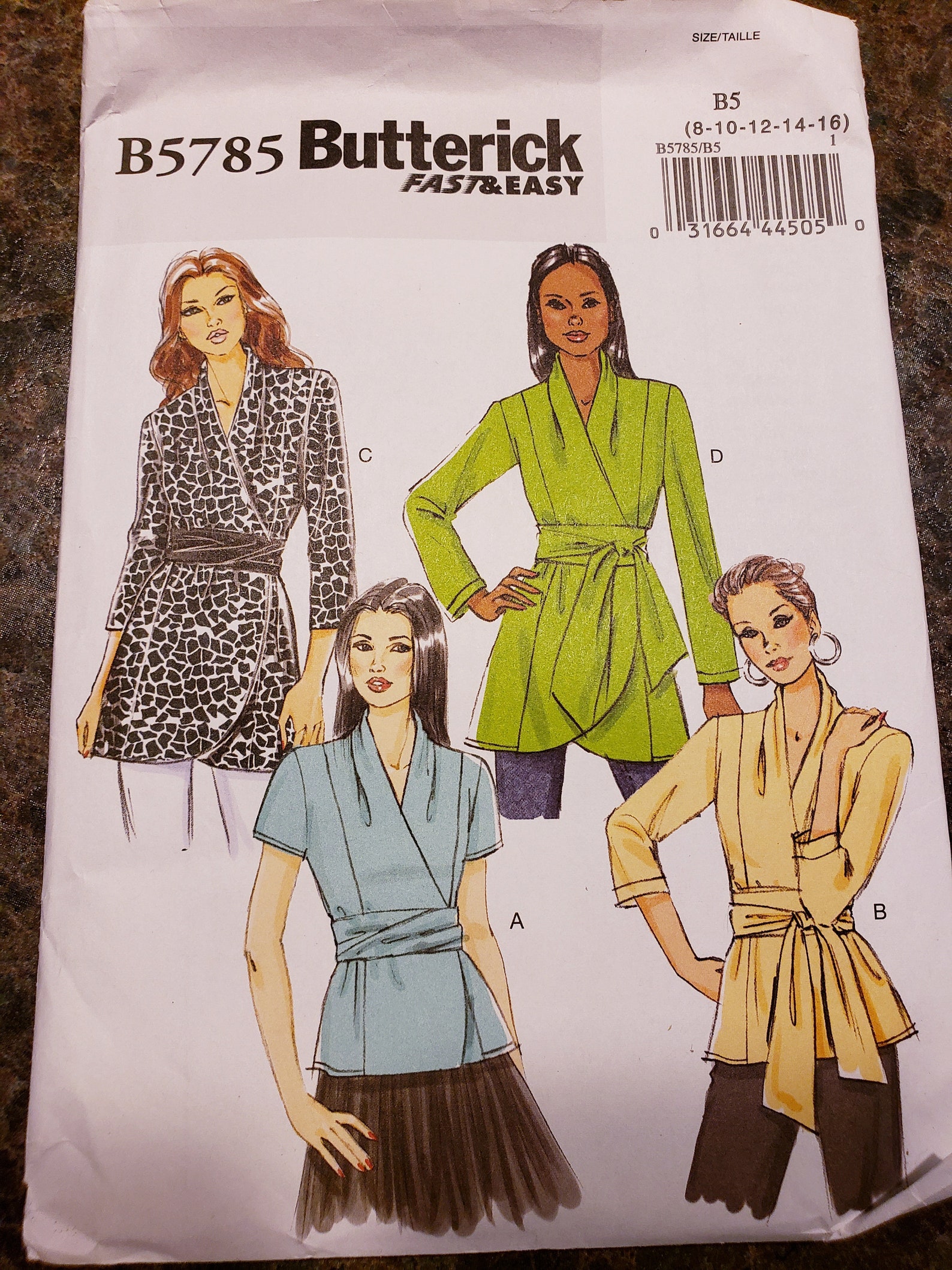 Choice of NEW Uncut Butterick Pattern One of 4657, 5317, 5319, 5391 ...