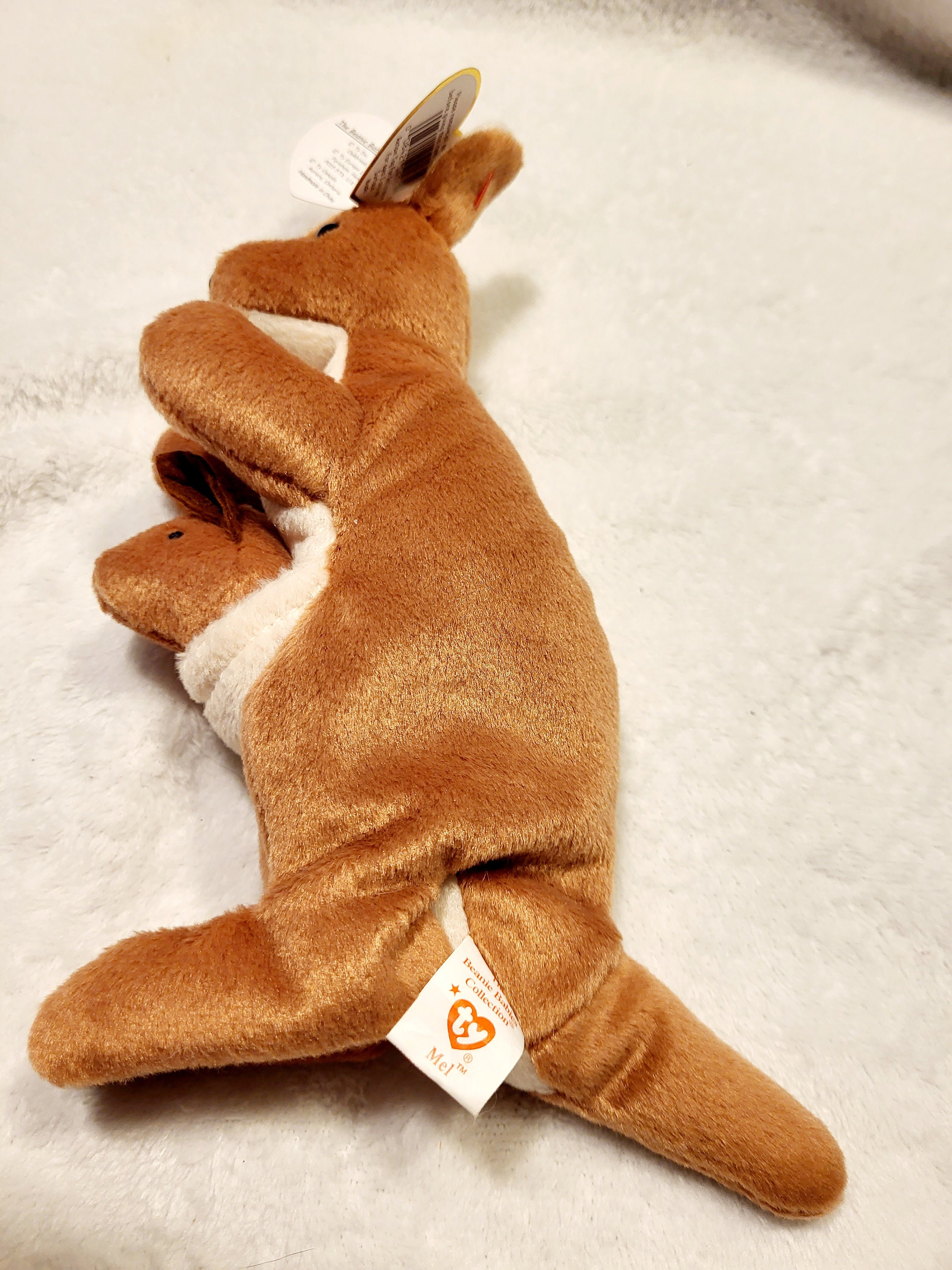 Rare Vintage Ty Beanie Baby With Original Tags and Wrong Tush Tag Pouch ...