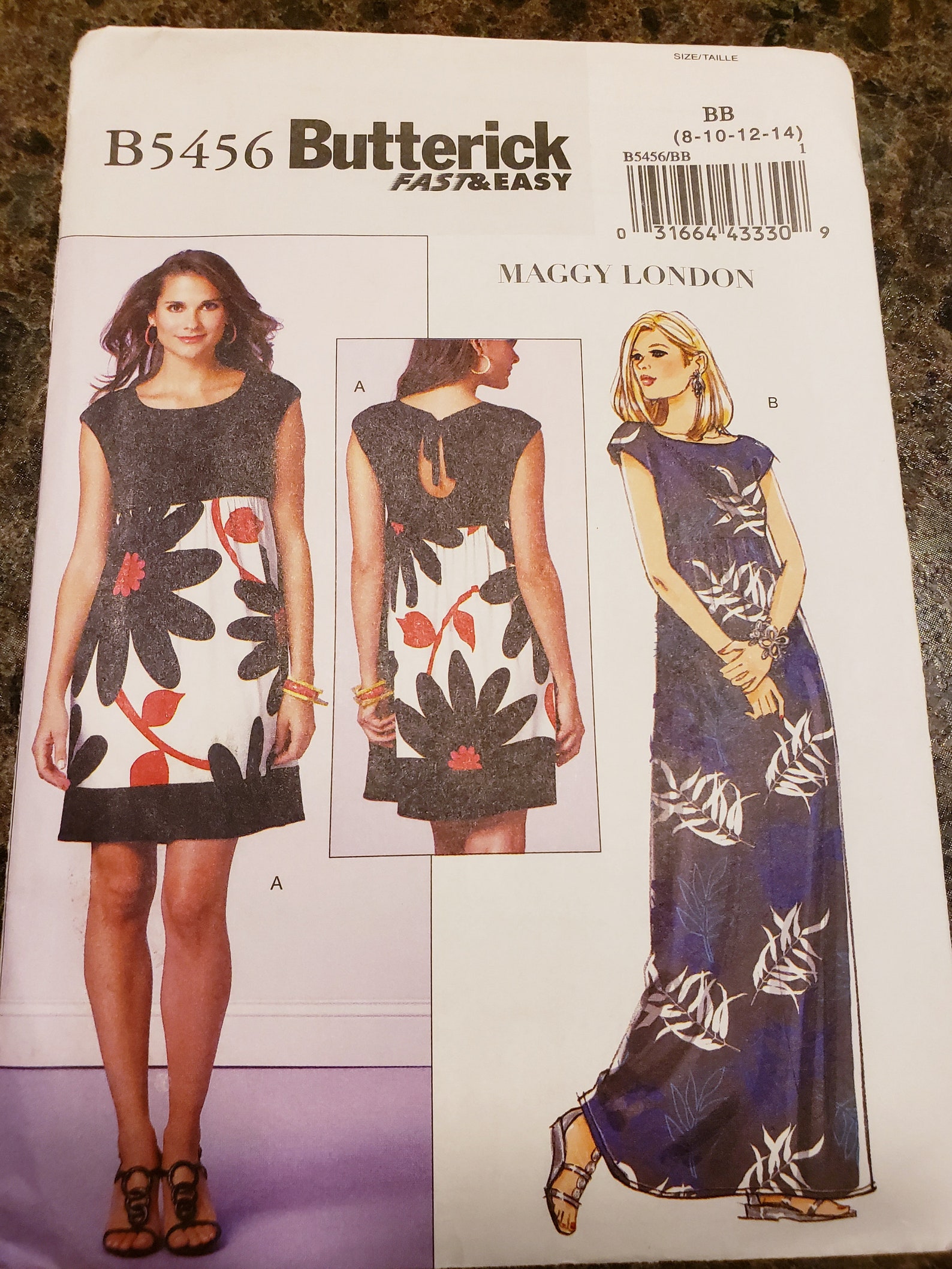 Choice of NEW Uncut Butterick Pattern One of 4657, 5317, 5319, 5391 ...