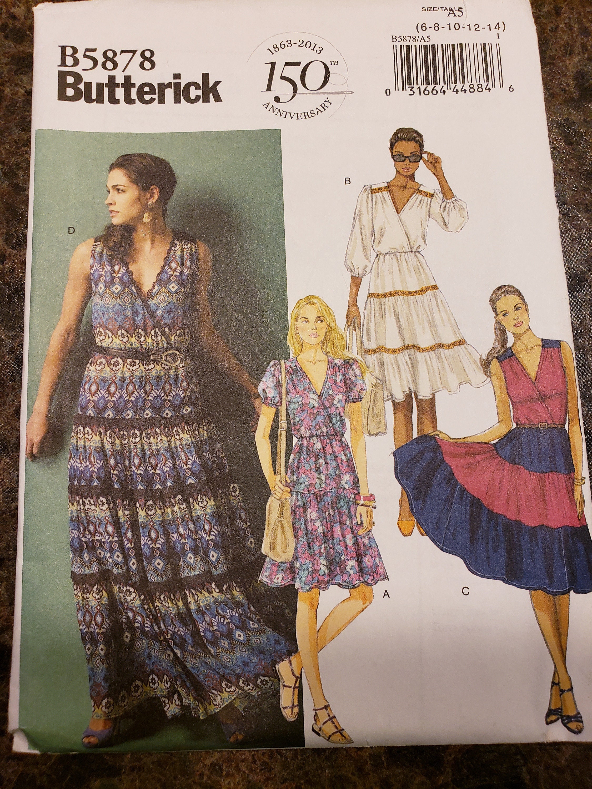 Choice of NEW uncut Butterick pattern one of 5211 5313 5851 | Etsy