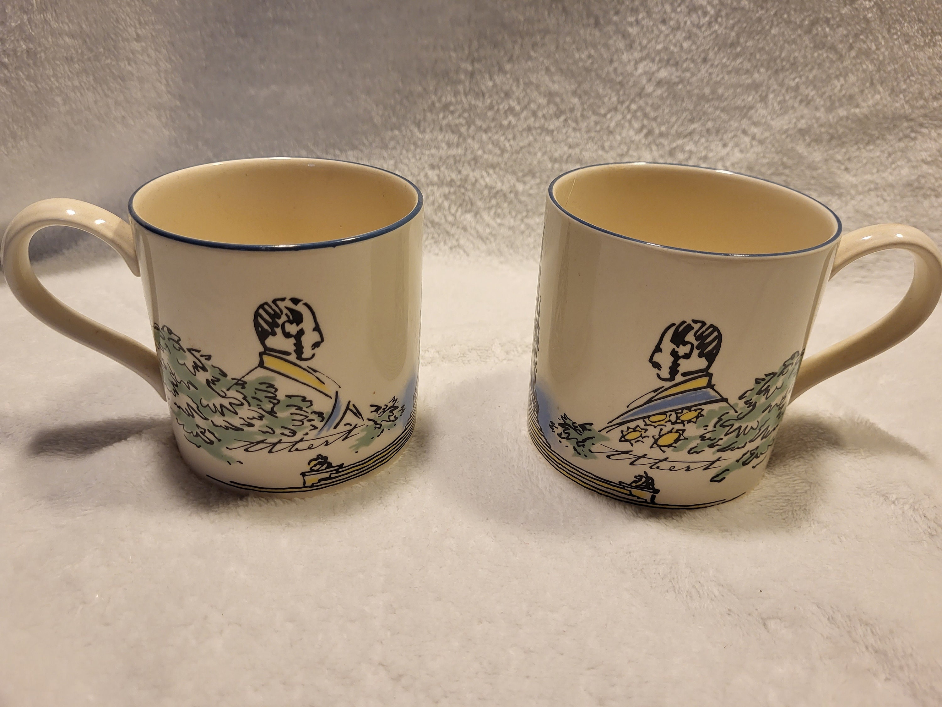 Vintage Wedgwood the Observer and the Midland Bank Mug - Etsy