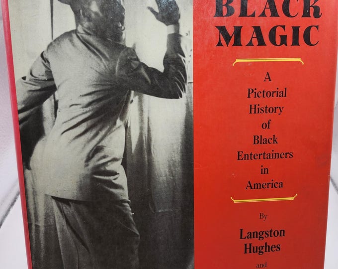 Vintage Copy of "black Magic: A Pictorial History of Black Entertainers ...