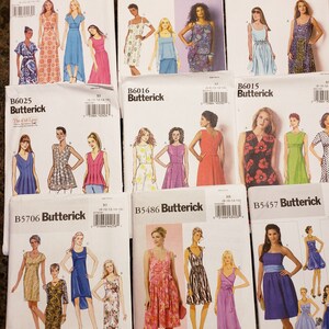 Choice of NEW Uncut Butterick Pattern One of 5457 5486 5706 - Etsy
