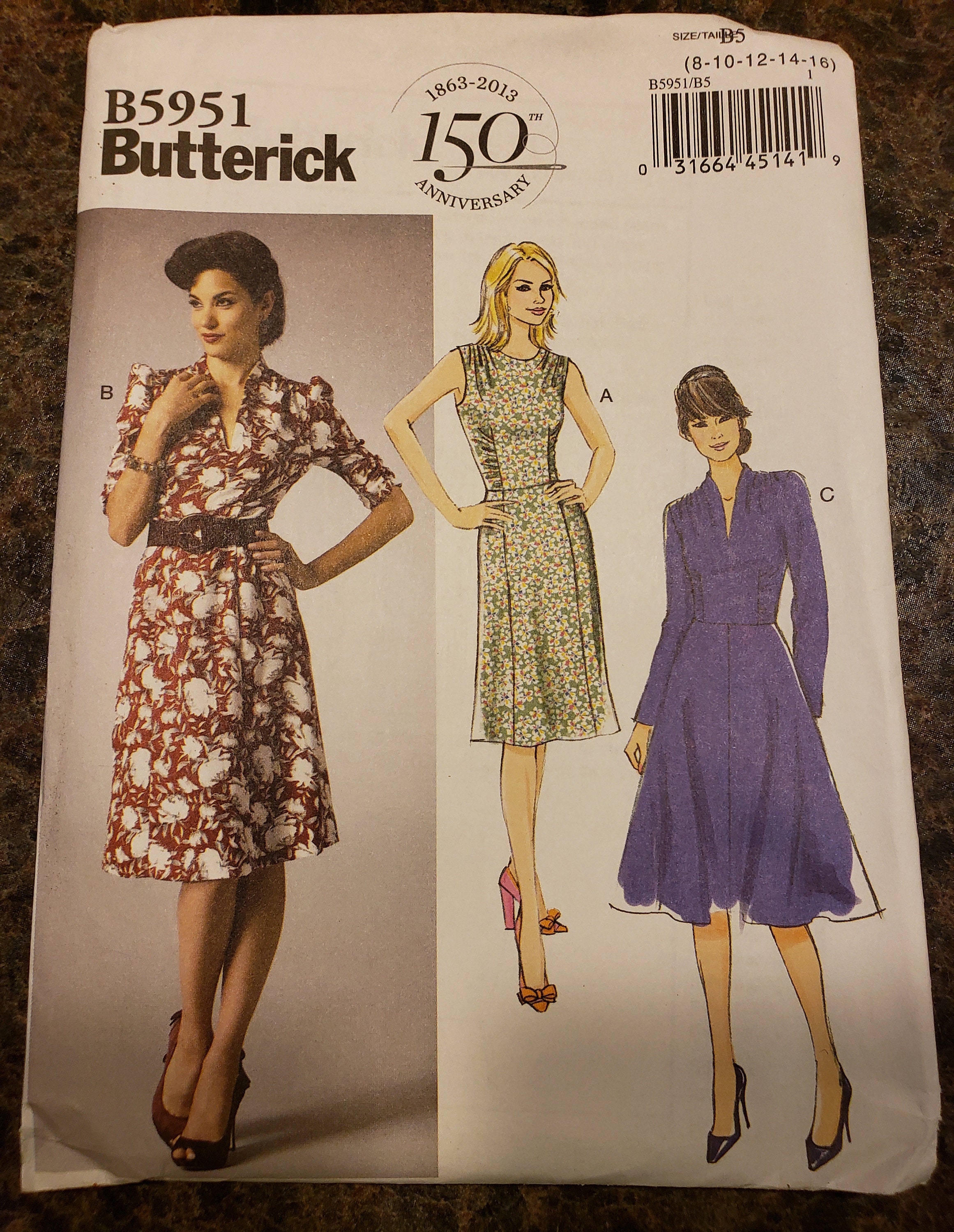 Choice of NEW uncut Butterick pattern one of 5211 5313 5851 | Etsy