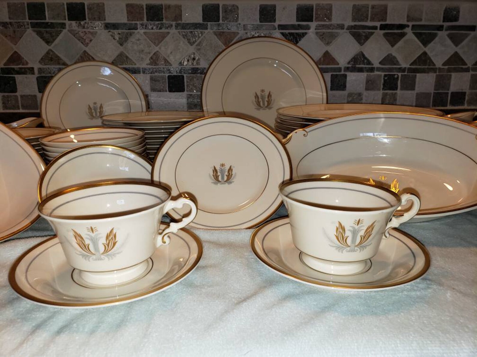Vintage Syracuse China, Governor Clinton Pattern, Your Choice - Used - Etsy
