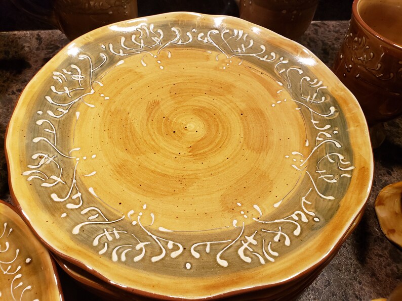 Choice of Vintage Pier 1 Imports Maroma Pattern Dishes - Etsy