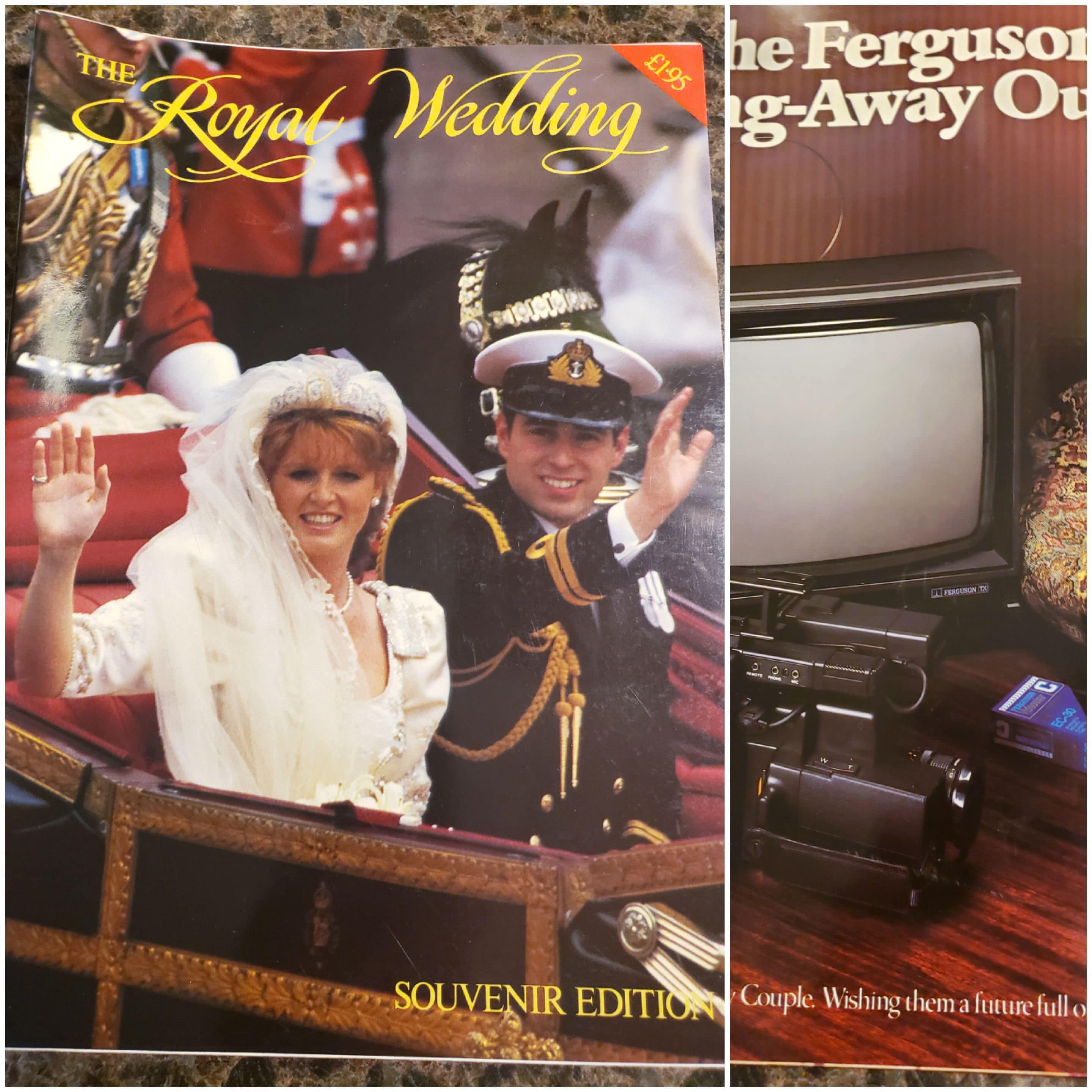 Choice of Vintage the Royal Wedding Magazine From the 1970's and 1980's ...