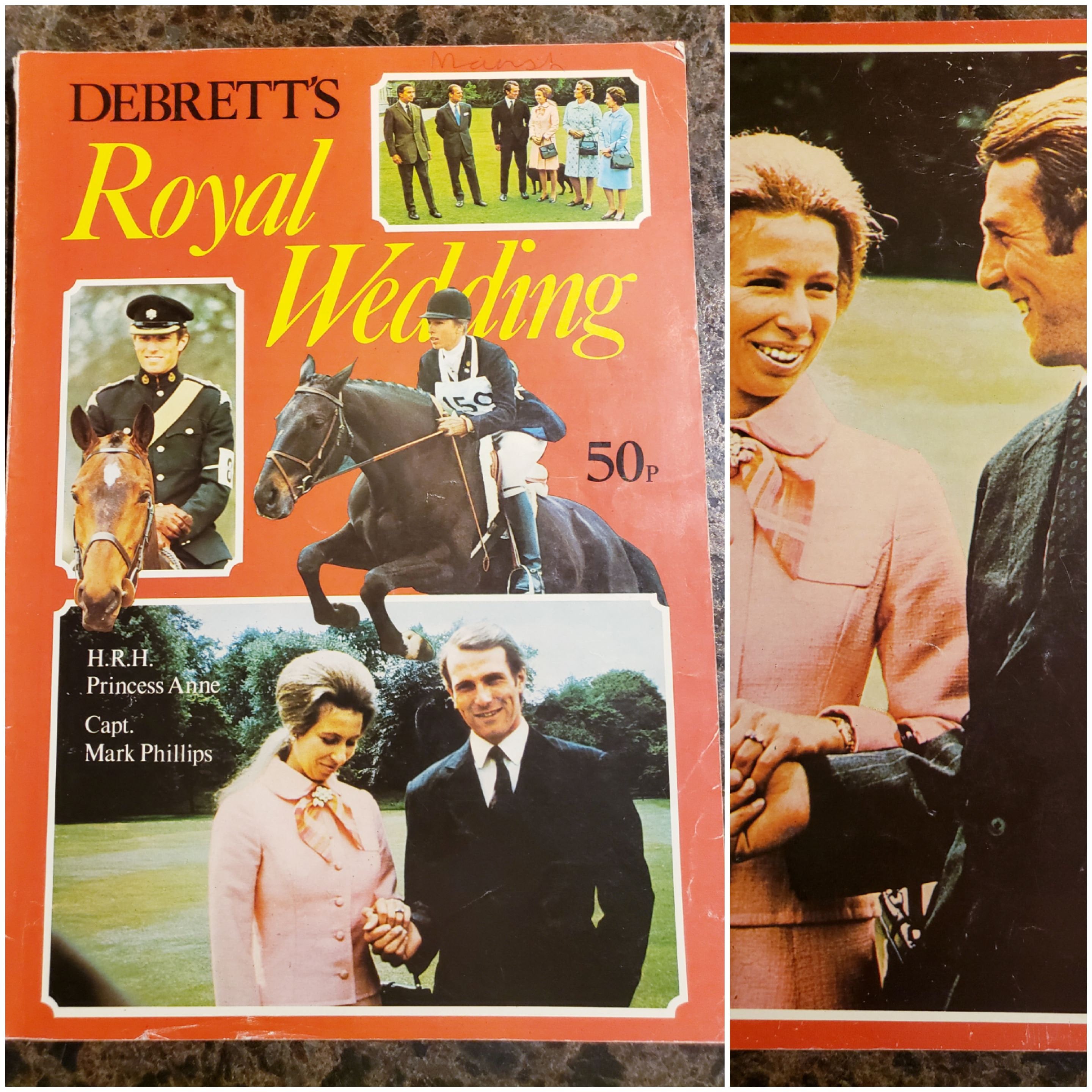 Choice of Vintage the Royal Wedding Magazine From the 1970's and 1980's ...