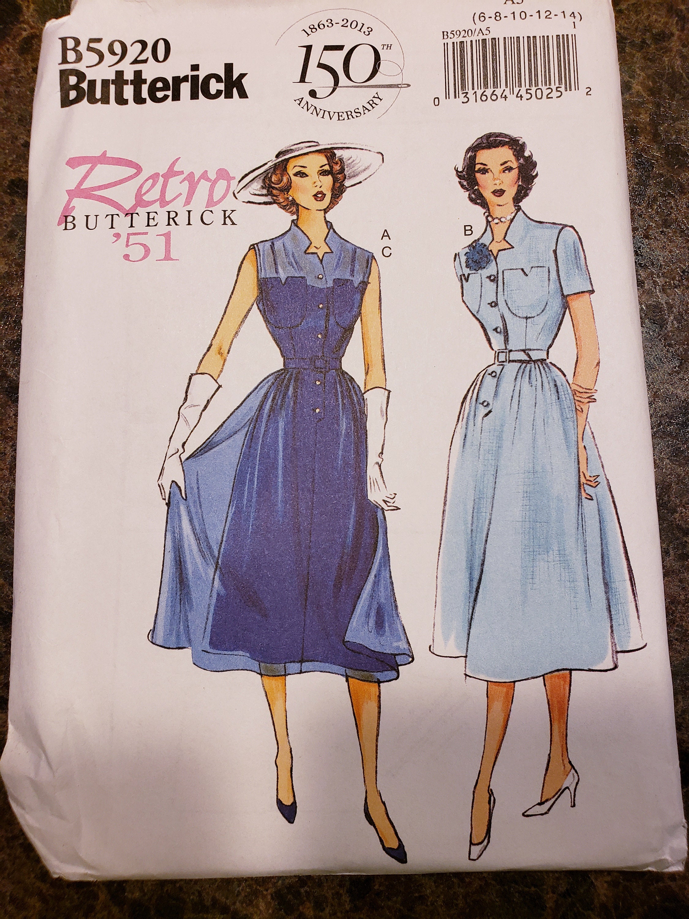 Choice of NEW uncut Butterick pattern one of 5211 5313 5851 | Etsy