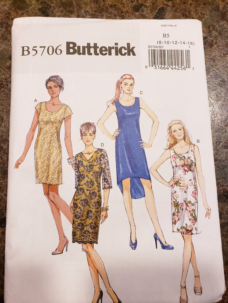 Choice of NEW Uncut Butterick Pattern One of 5457 5486 5706 - Etsy