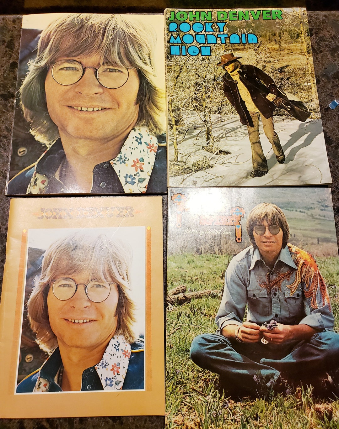 Choice of Vintage Copy of John Denver Music Books From the 70's - Etsy