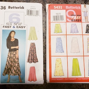 Choice of NEW Uncut Butterick Pattern One of 4136, 4443, 4684, 4799 ...
