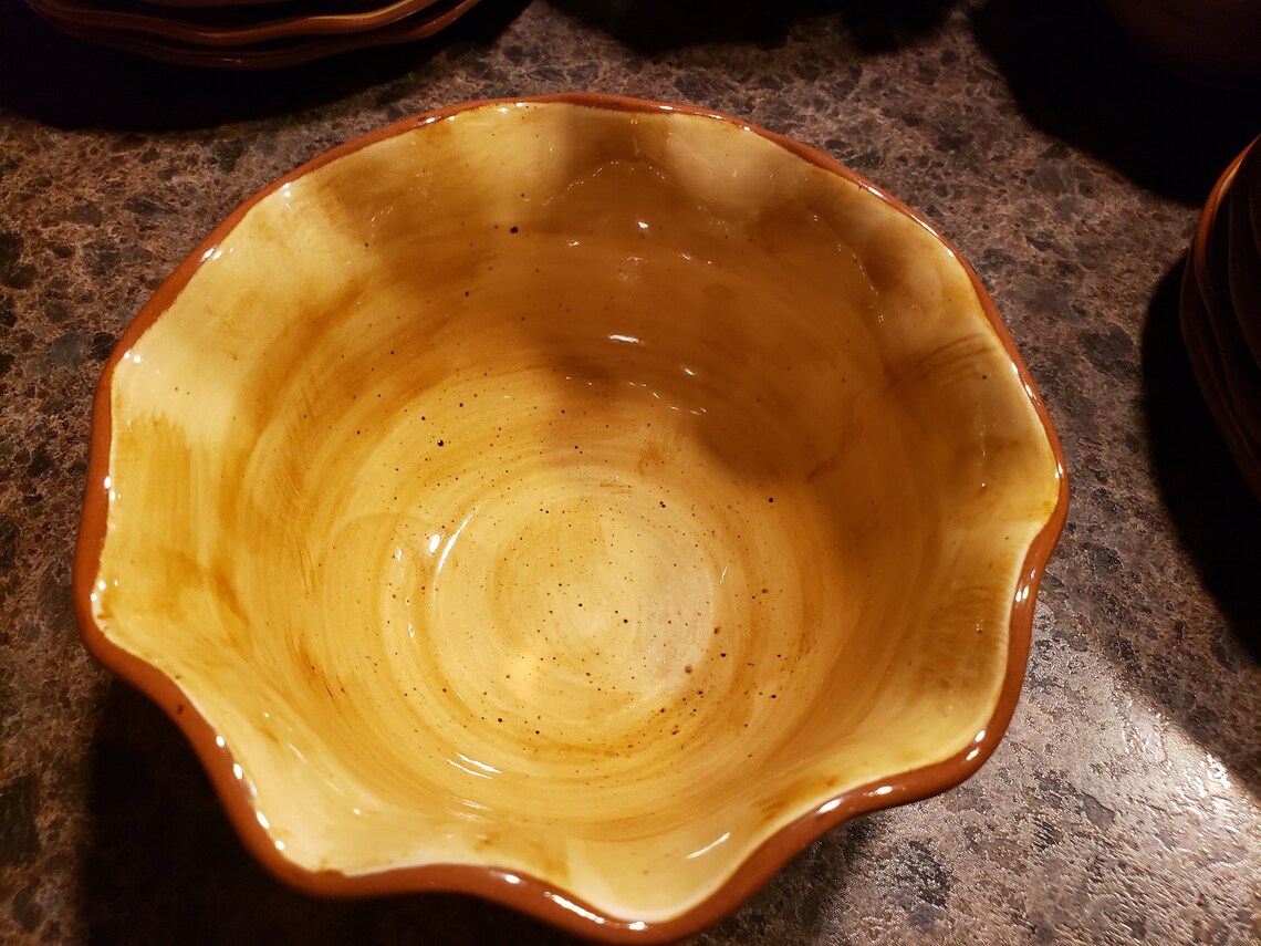 Choice of Vintage Pier 1 Imports Maroma Pattern Dishes - Etsy