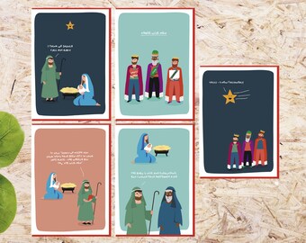 Christmas Cards Pack of 6 Christmas Card Set Pick Any 6 - Etsy
