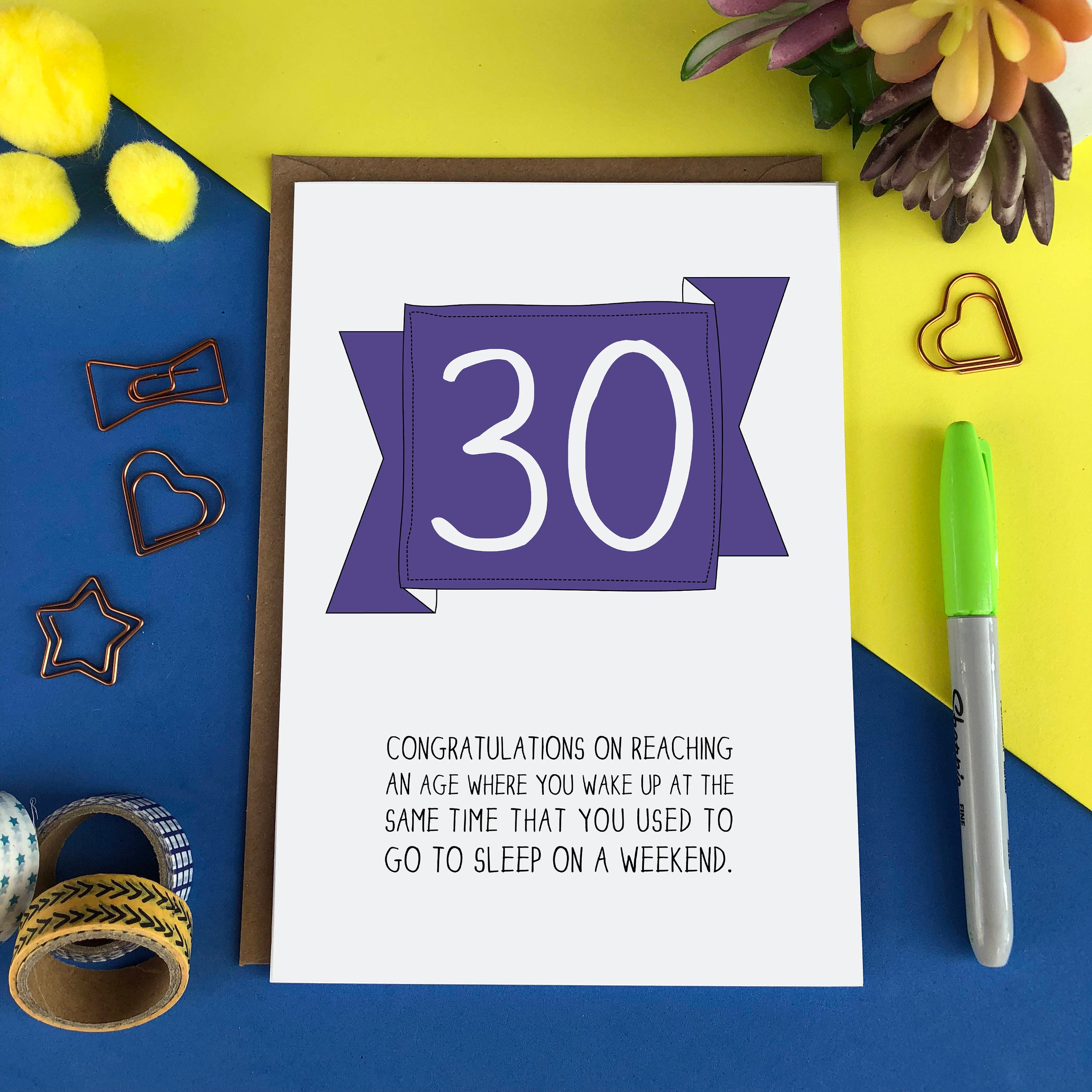 Etsy 30Th Birthday Card Bitrhday Gallery
