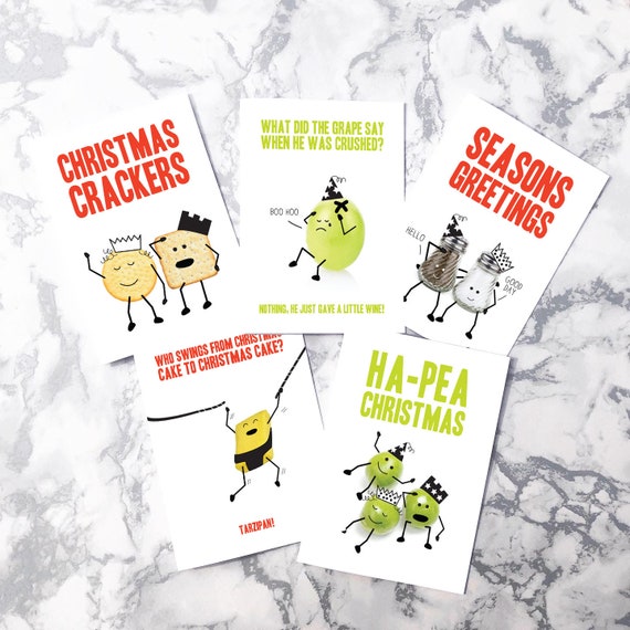 Funny Christmas Cards Pack of 10 alternative Christmas card | Etsy