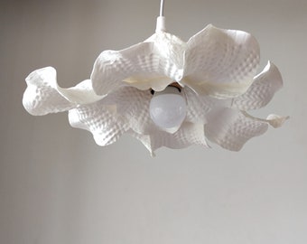 Paper Mache Lamp - Etsy