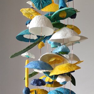 Multicolor Paper Mache Wall Decoration Contemporary Garlands - Etsy UK