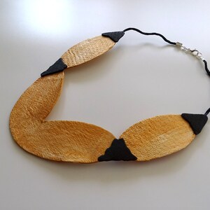 Contemporary Paper Necklace, Modular Necklace, Geometric Jewelry ...
