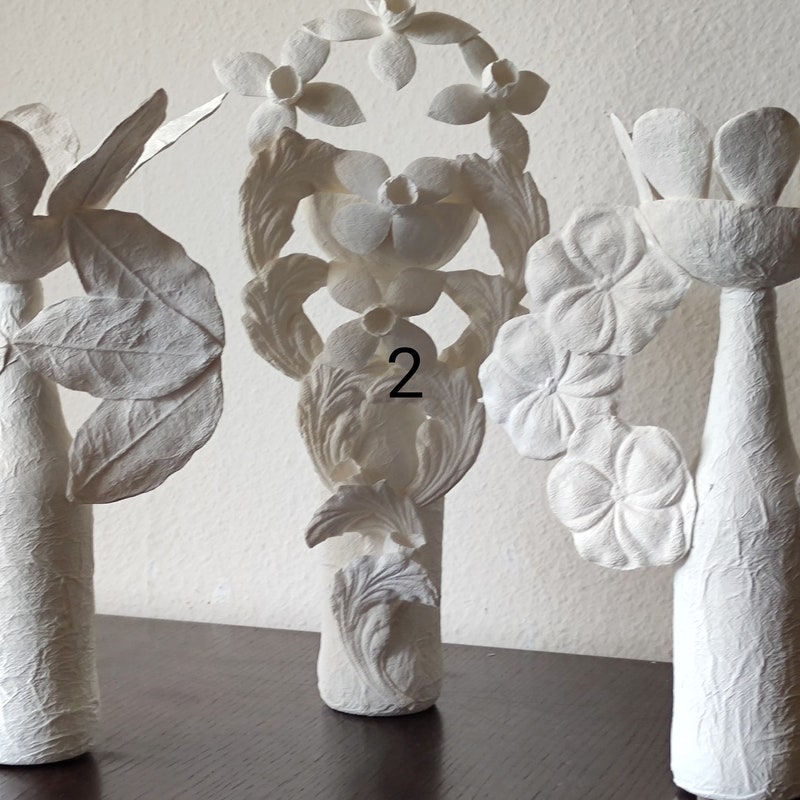 Paper Mache Vase - Etsy
