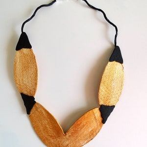 Contemporary Paper Necklace, Modular Necklace, Geometric Jewelry ...