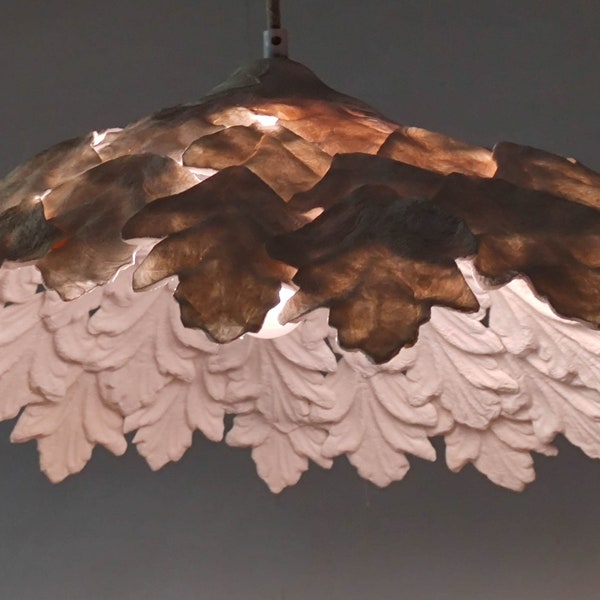 Leaf Paper Lamp - Etsy