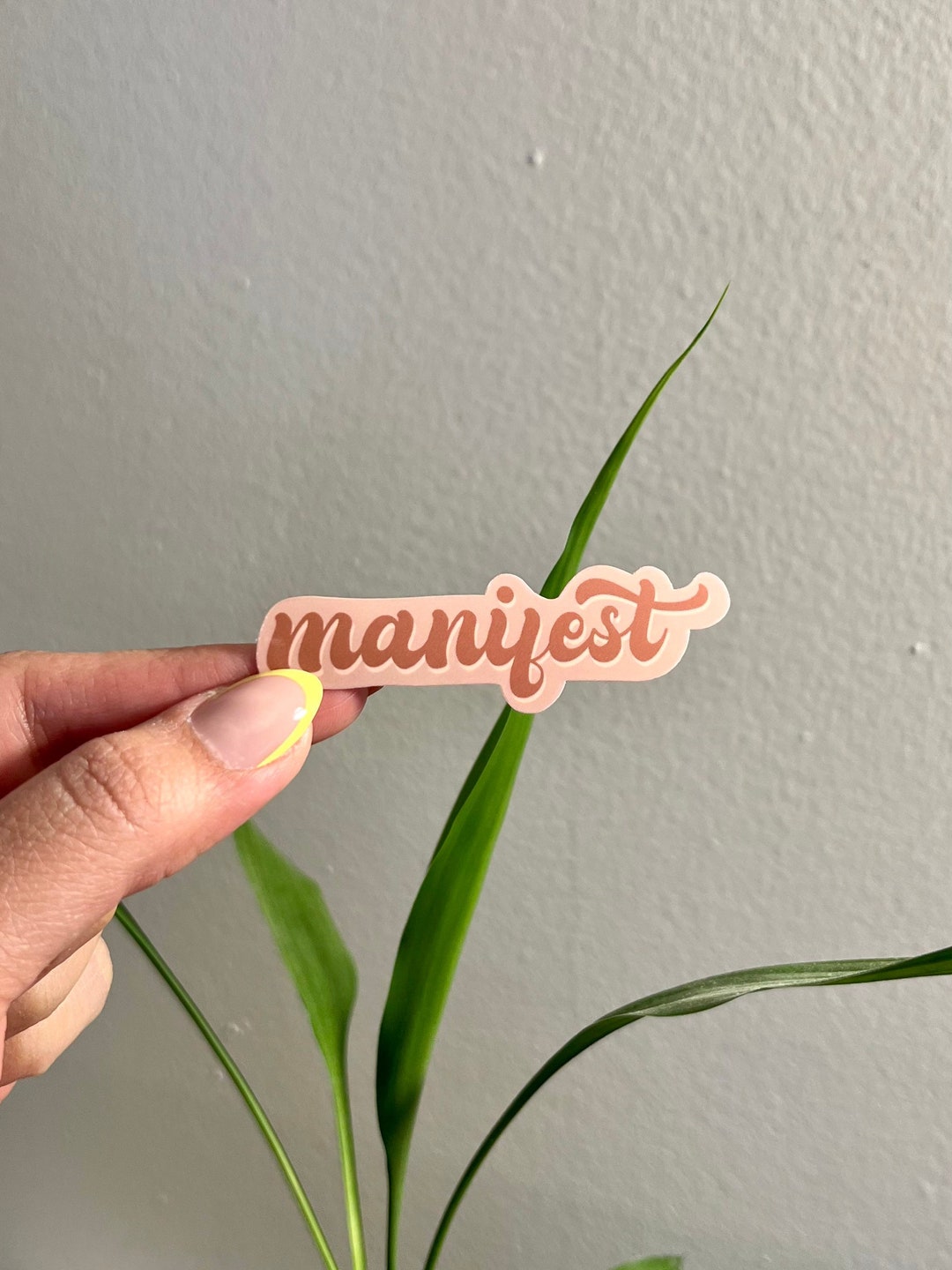 MANIFEST Sticker | Motivational Sticker | Positive Sticker ...