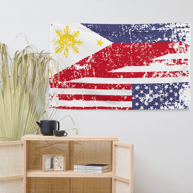 Filipino American Flag | Filipino Flag | American Flag | Fil-am Gift ...