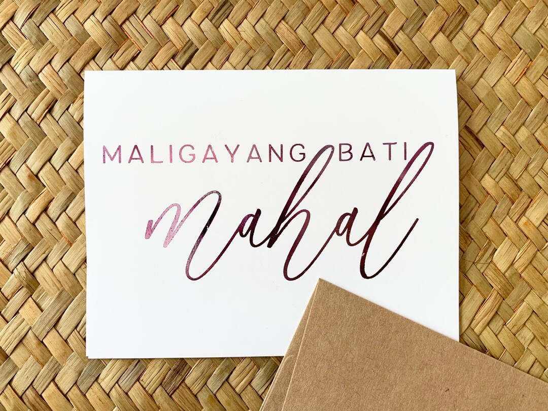 Birthday Day Card | Filipino Birthday Day Card | Maligayang Bati Mahal ...