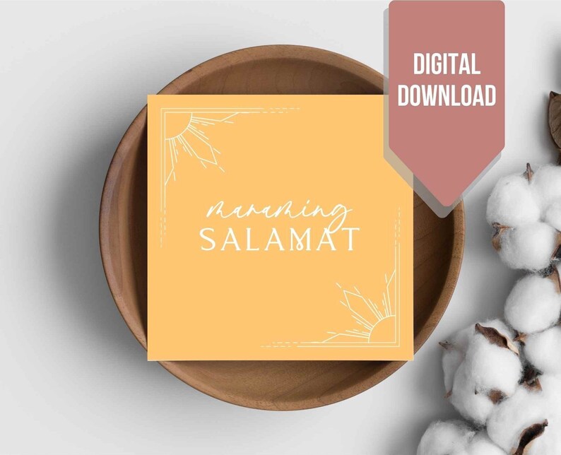 Thank You Card | Filipino Thank You Card | Maraming Salamat | Tagalog ...