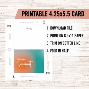 Thank You Card | Filipino Thank You Card | Maraming Salamat | Tagalog ...