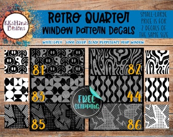 Retro Side Decals - Etsy