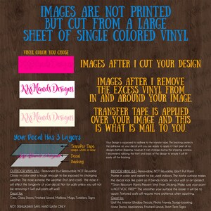 LARGE DECALS | Custom Decal | Custom Vinyl | Personalized Sticker | Car ...