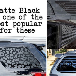 Bat Car Window Decals | Quarter Panel Window | Large Pattern Decal ...