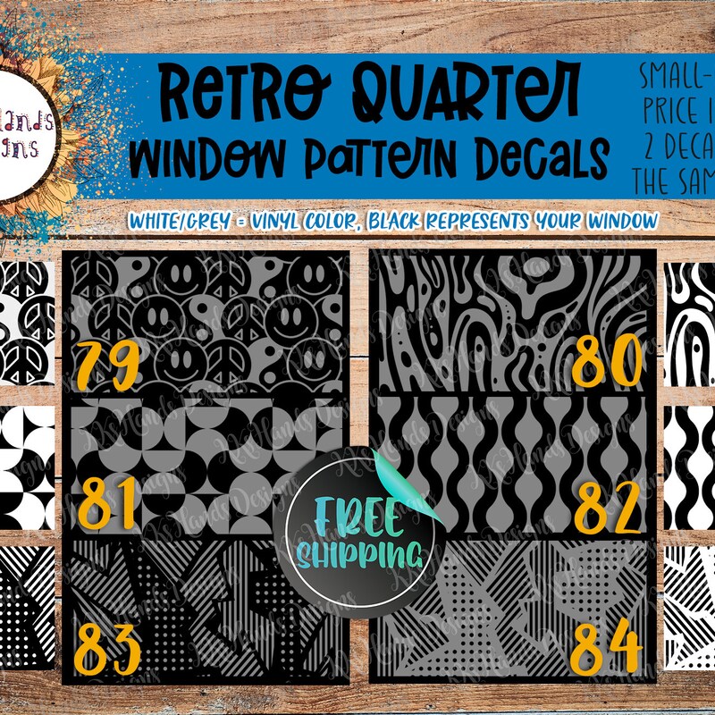 Vinyl Decal Patterns - Etsy