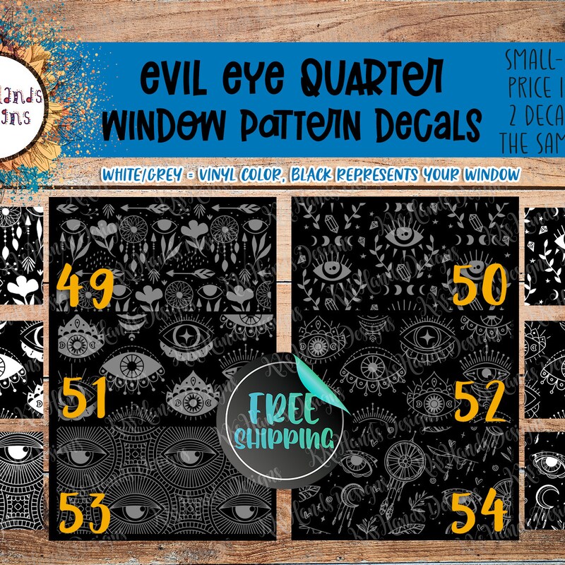 Eye Decal - Etsy