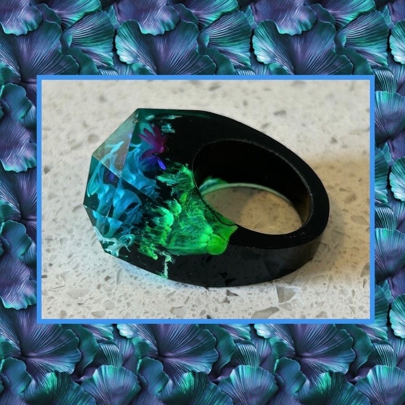 Acrylic Rings - Etsy