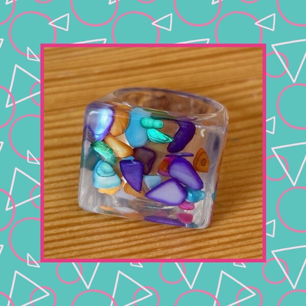 Embedded Lucite - Etsy