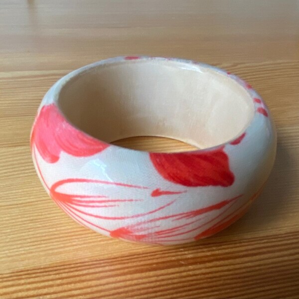 Flower Bangle - Etsy