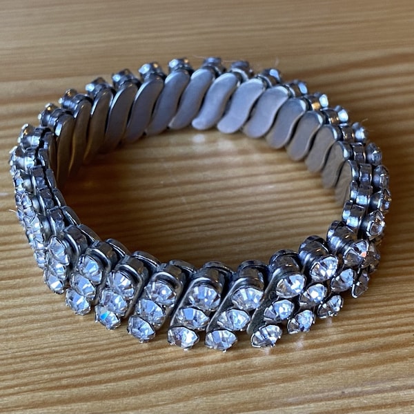 3 Row Rhinestone - Etsy