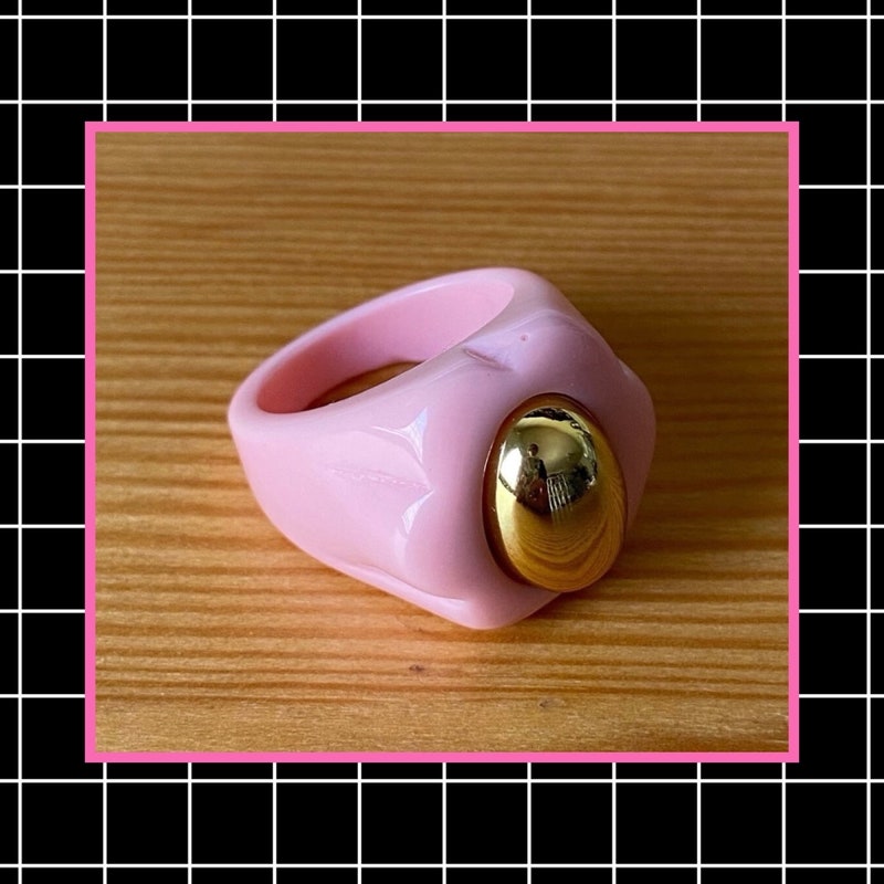 Acrylic Rings - Etsy