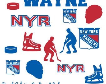 New York Rangers Decals - Etsy