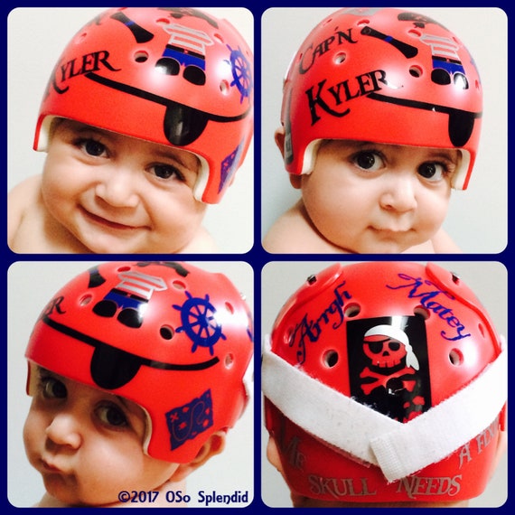 Personalized Cranial Band Pirate Design Me Skull Needs A | Etsy