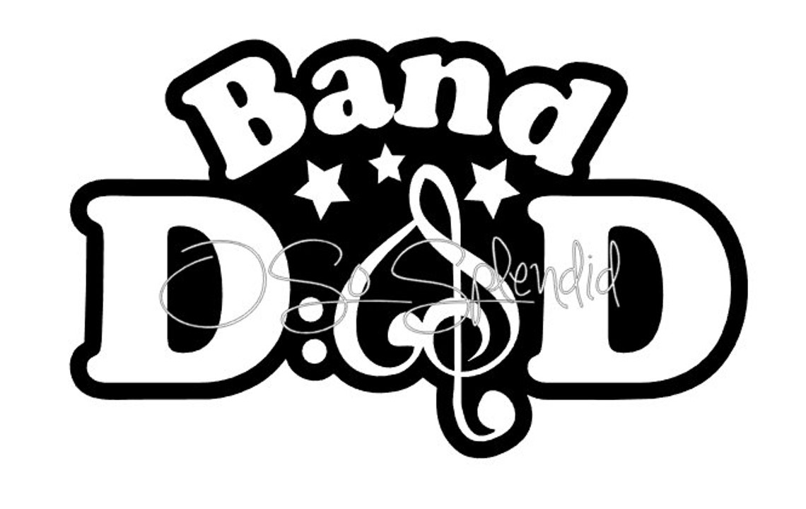 Band Dad SVG Files for Crafters - Etsy