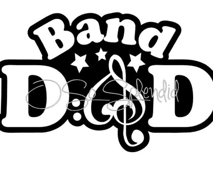 Band Dad SVG Files for Crafters - Etsy