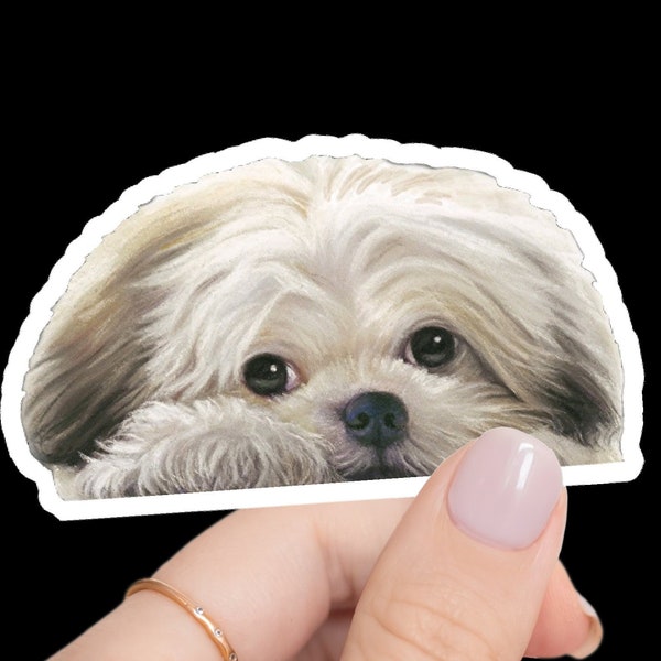 Shih Tzu Stickers - Etsy