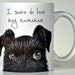 Schnauzer Coffee Mug, Personalized Black or Gray Schnauzer Gift - Etsy