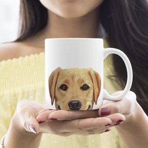 Labrador Retriever Mug Personalized Yellow Lab Mug - Etsy