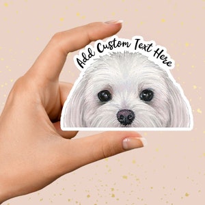 Maltese Keychain Personalized Maltese Gift - Etsy