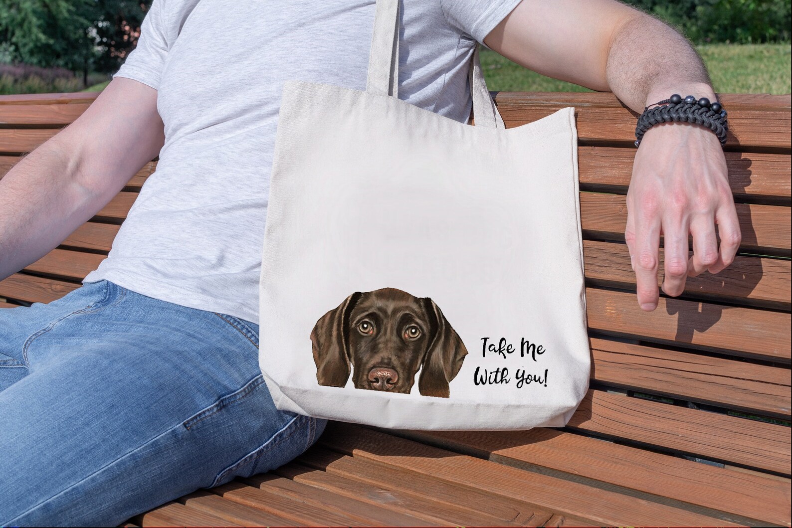 German Shorthaired Pointer Tote Bag German Shorthair Gift - Etsy